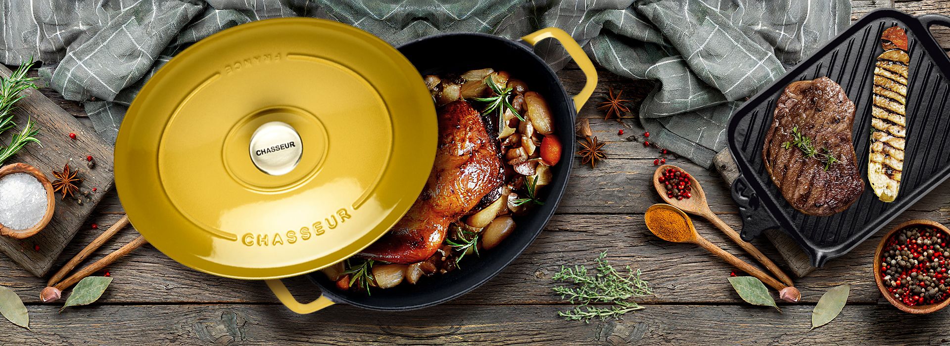 Chasseur - Cast Iron Cookware